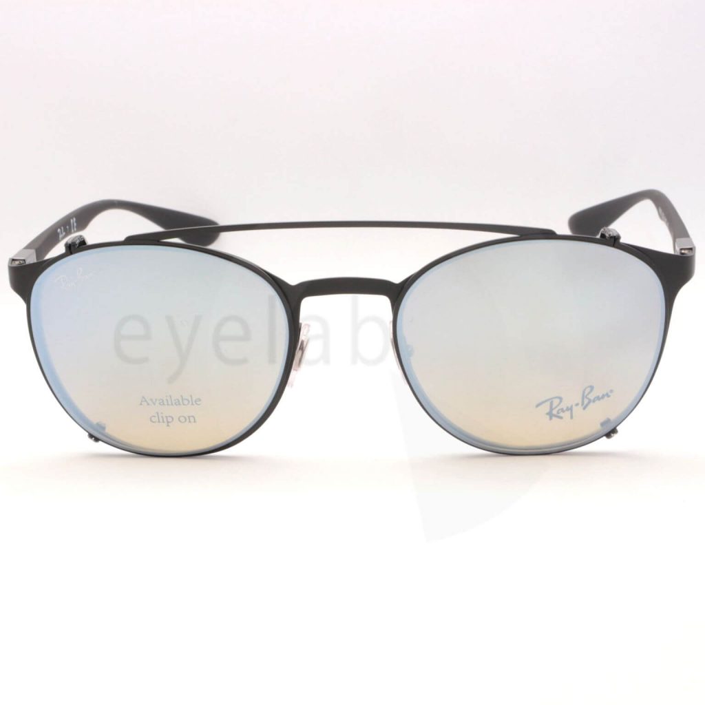 Clip-on Ray-Ban 6355C 2503B8 50 - Οπτικά Eyelab