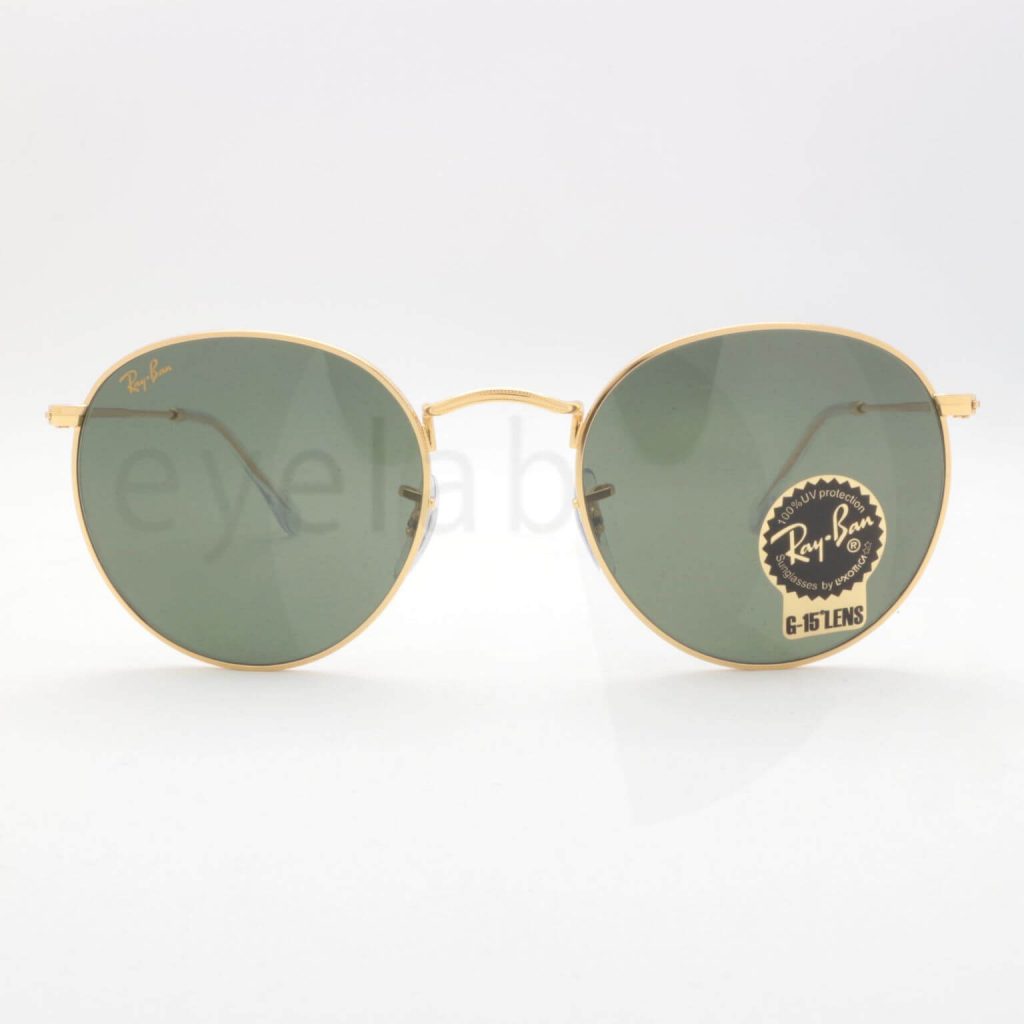 Γυαλιά ηλίου Ray-Ban 3447 Round Metal Legend Gold 919631 Οπτικά Eyelab